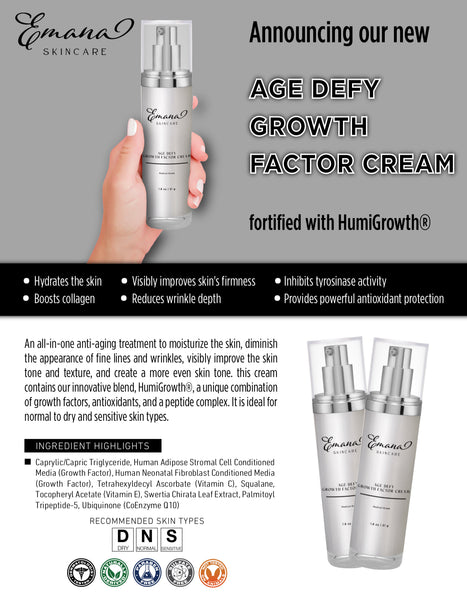 Age Defy Growth Factor Cream – EMANA Skincare